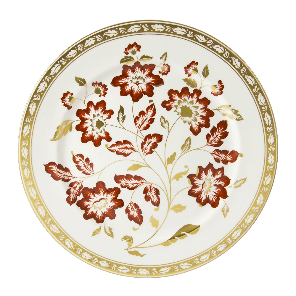 Derby Panel Red Charger Plate (30cm) - Royal Crown Derby