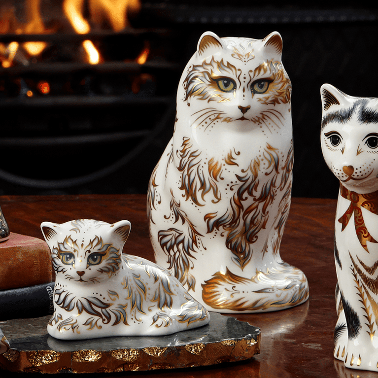 Fifi Cat - Royal Crown Derby