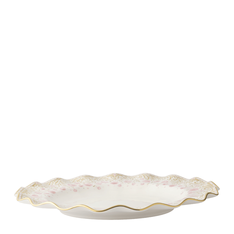 Royal Peony Pink Dinner Plate (27cm) - Royal Crown Derby