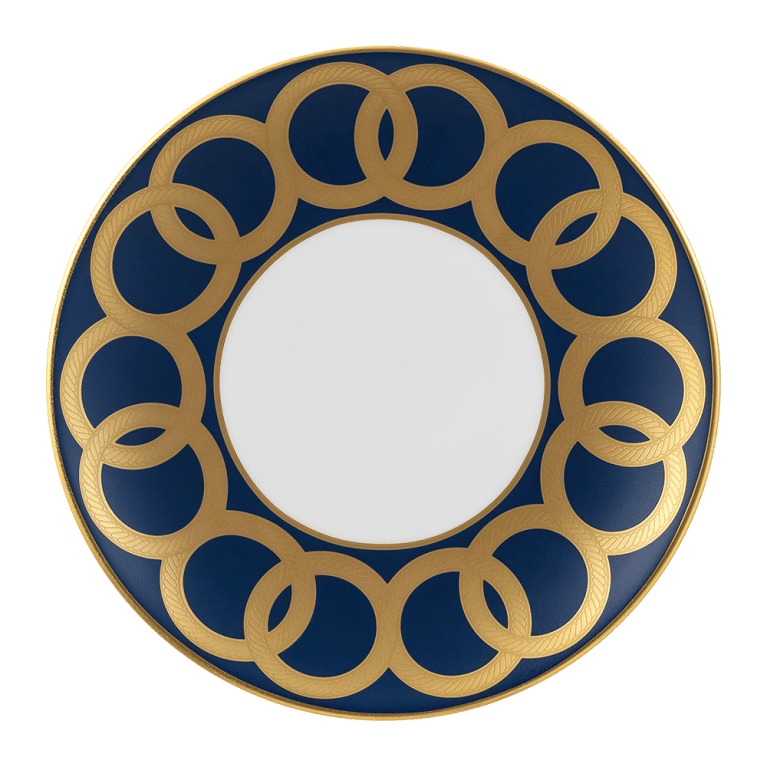Riviera Dream Navy Blue Side Plate (16cm) - Royal Crown Derby